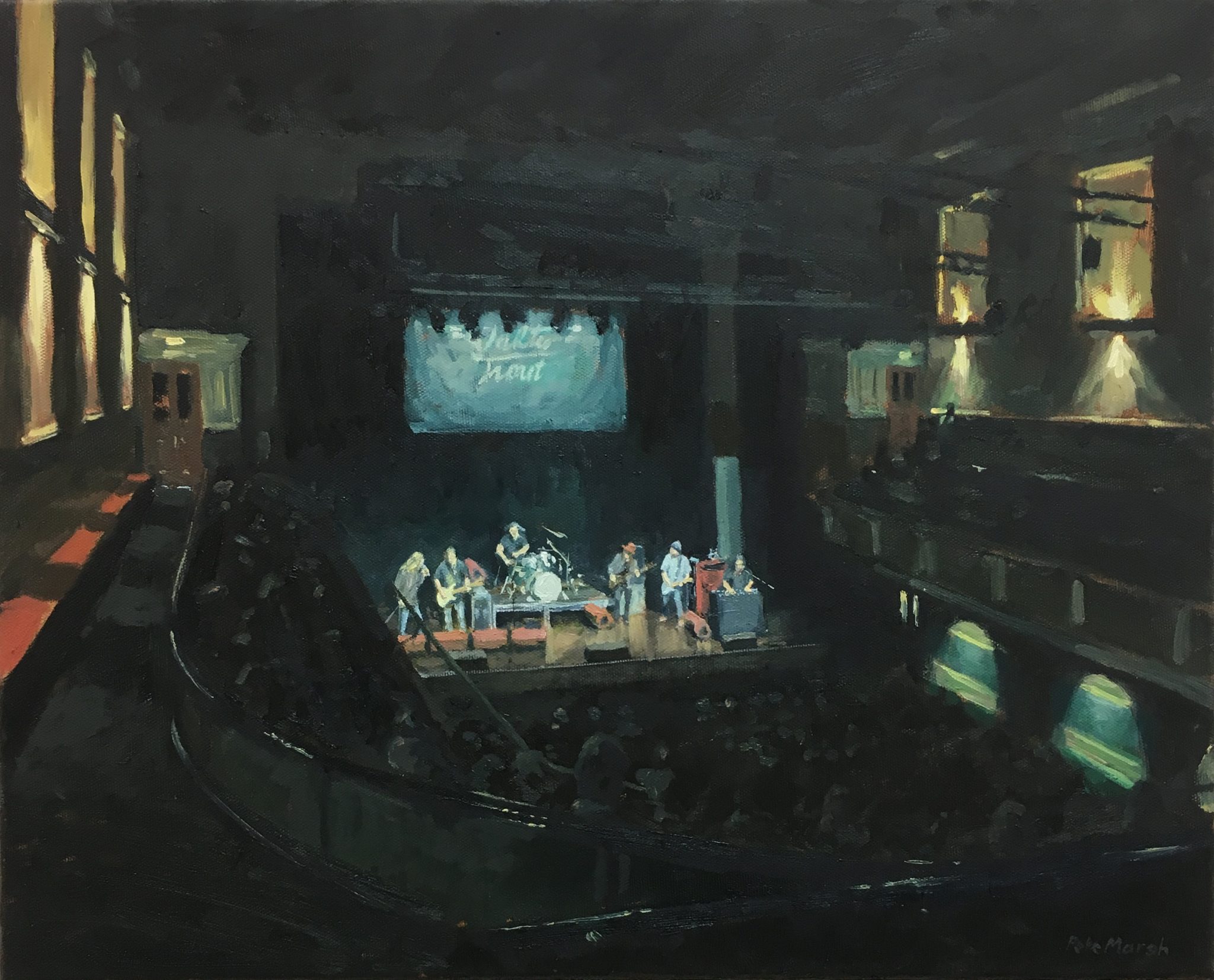 Pete Marsh Art - Music > Walter Trout