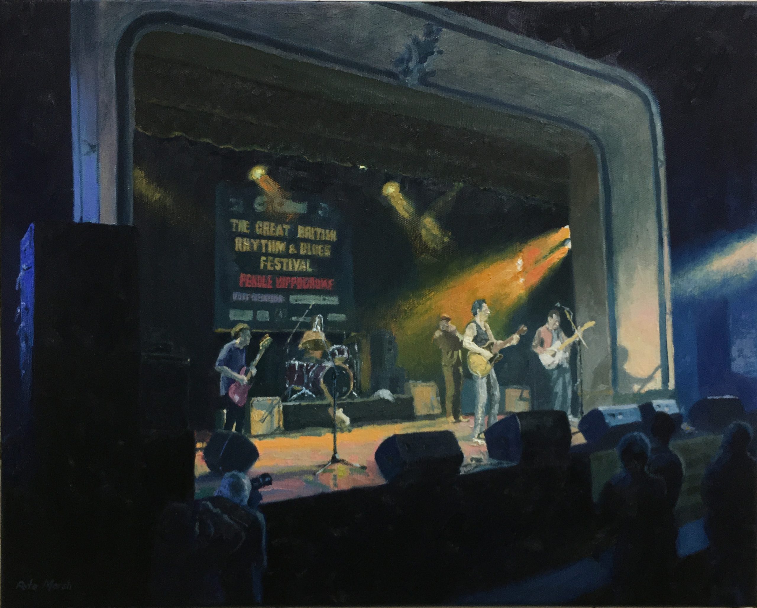 Pete Marsh Art - Music > Colne Blues 2017 and 2018