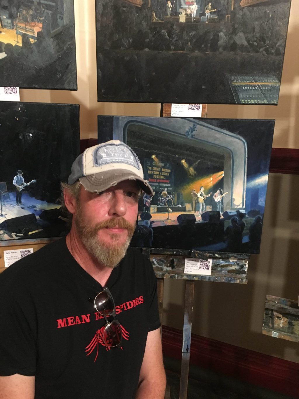 Pete Marsh Art - Music > Colne Blues 2019