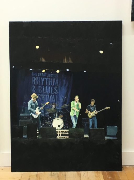 Pete Marsh Art - Music > Painting > Rufus Black painting finished!